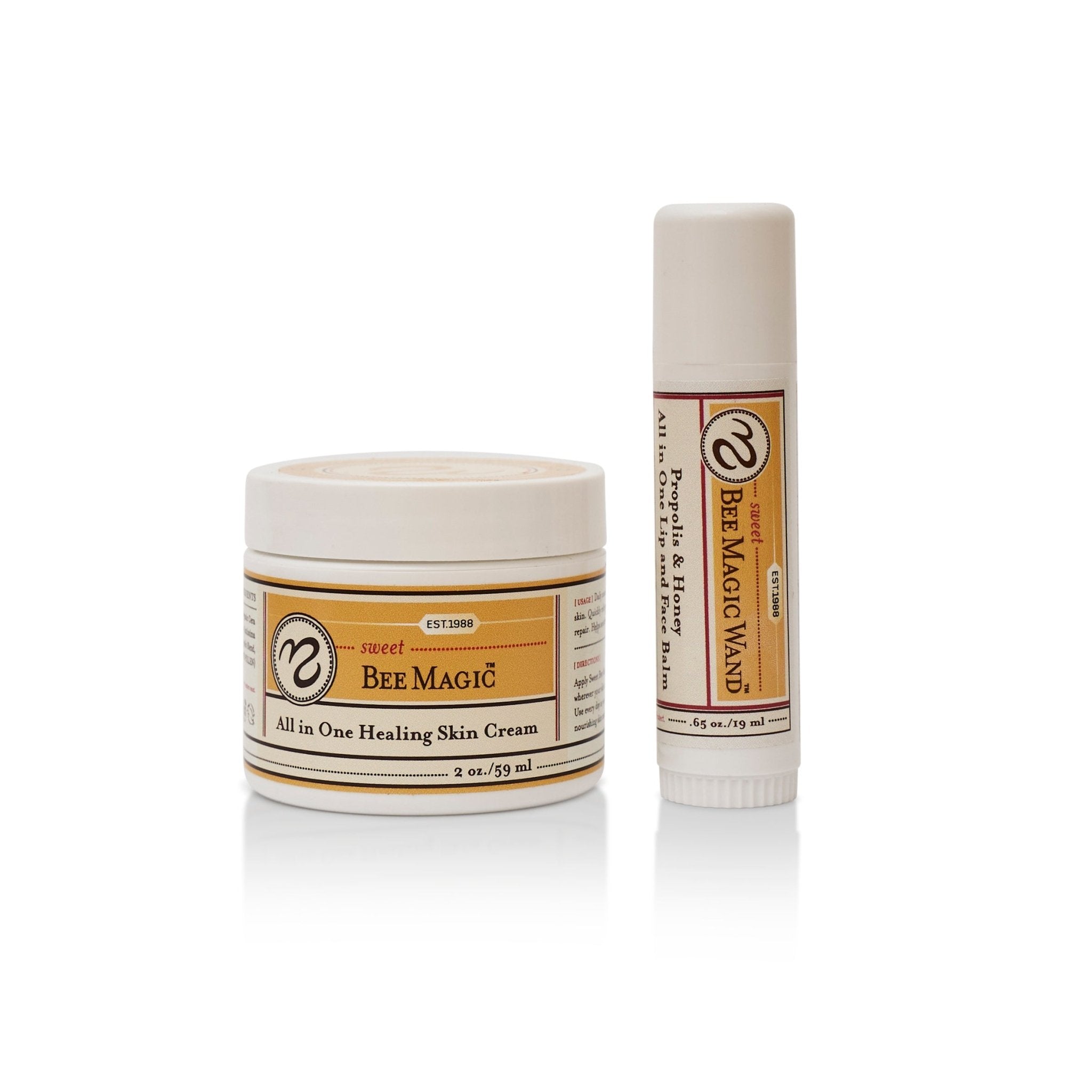 Sweet Bee Home & Away Kit | All-in-One Healing Balm & Travel Wand ...