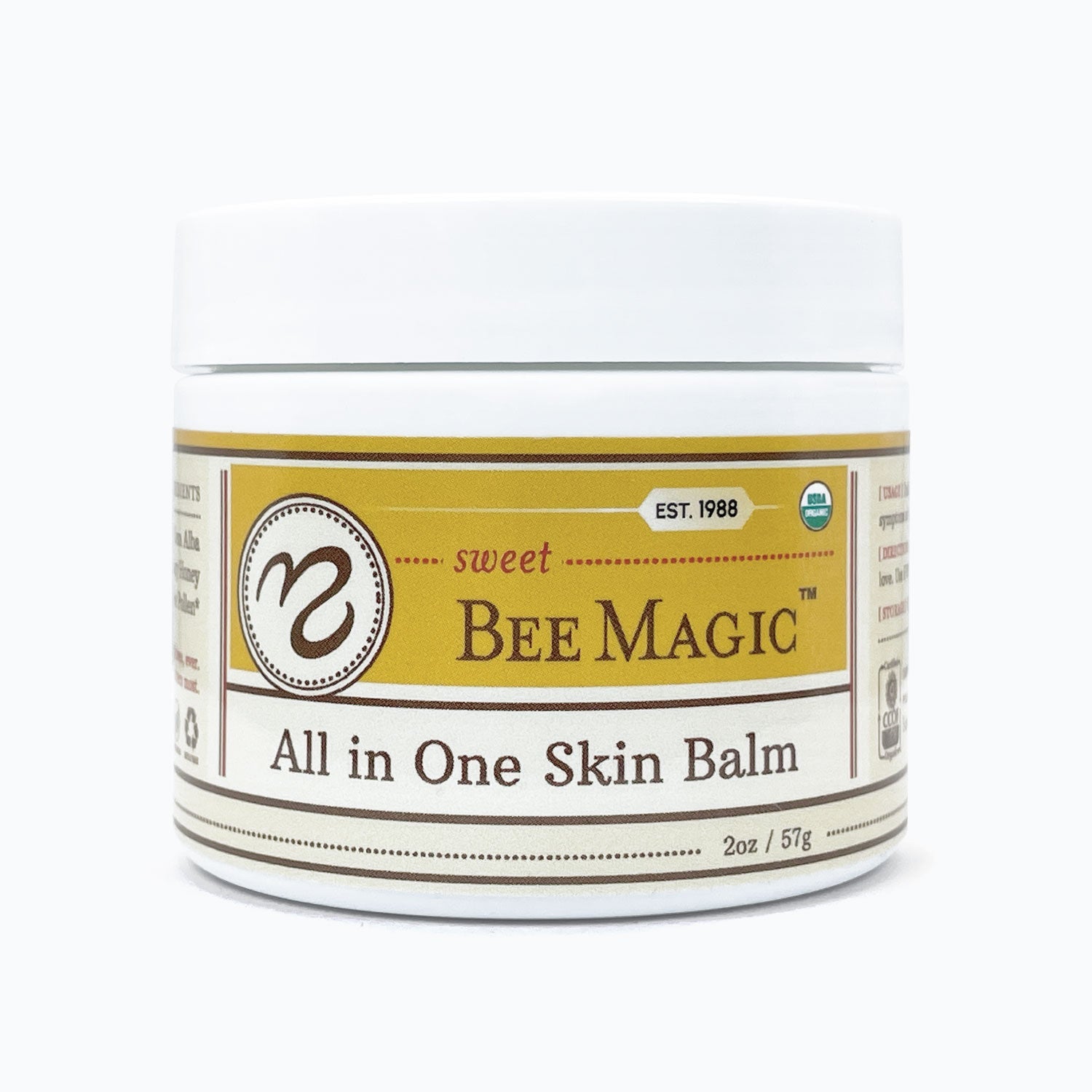 Sweet Bee Magic: Organic Healing Balm for Skin and Body