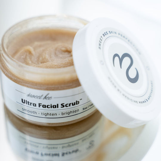 Ultra Honey Facial Scrub | Organic Gentle Facial Exfoliant